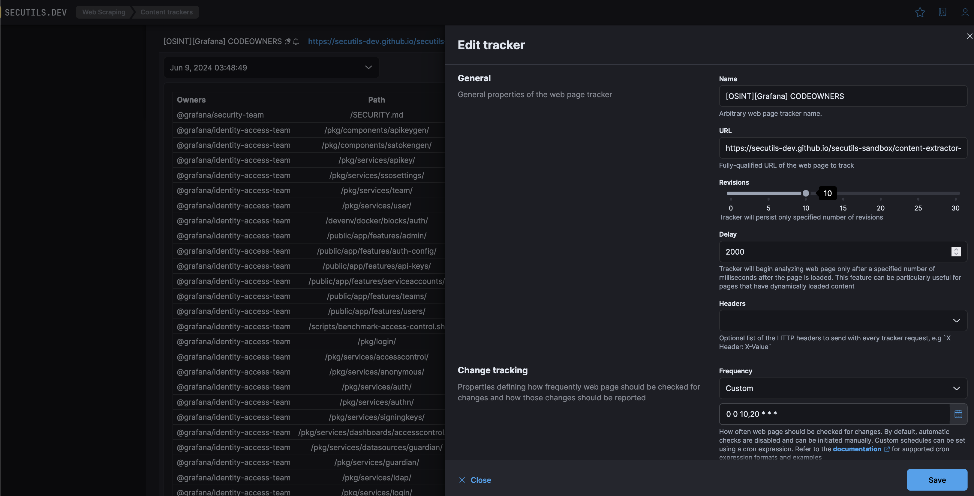 A primer on open-source intelligence for bug bounty hunting in Grafana | Secutils.dev